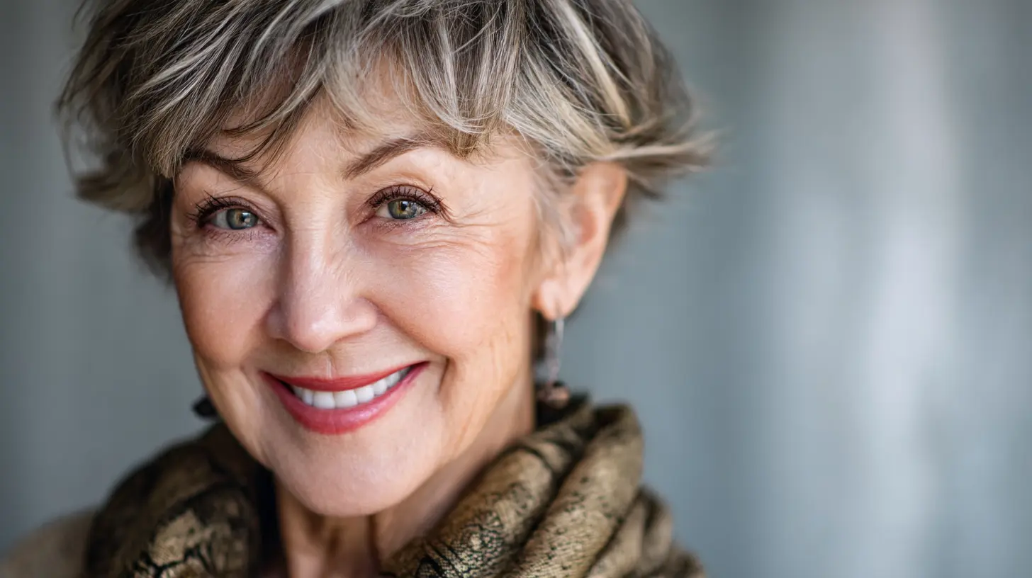 Modele Coiffure Pour Femme De 70 Ans